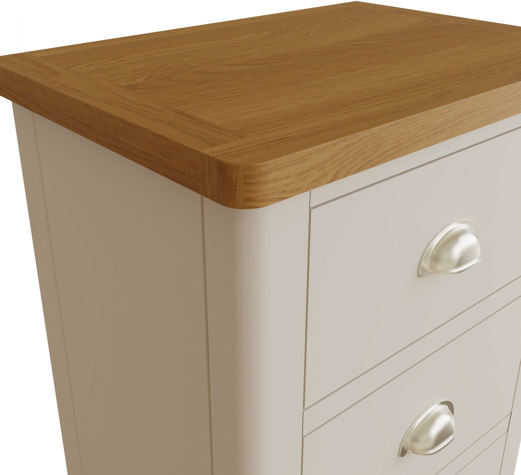 Sigma Sigma Grey 5 Drawer Tallboy Chest - Old Creamery Furniture