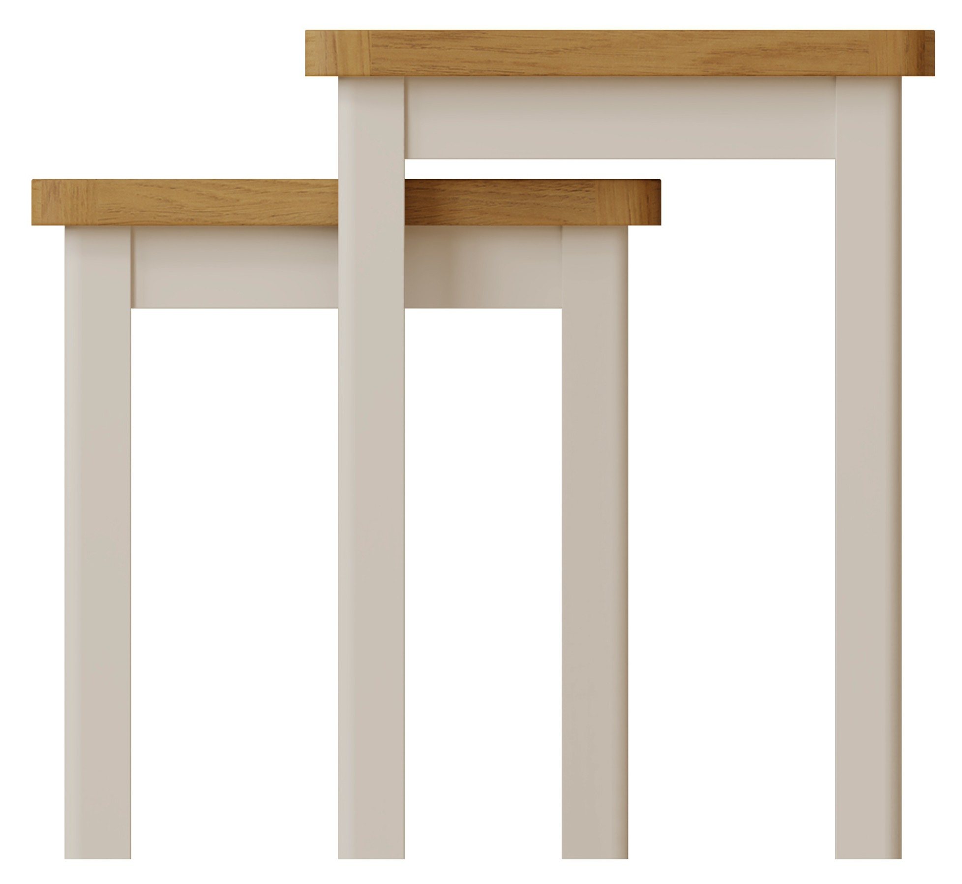 Sigma Sigma Grey Nest of 2 Tables - Old Creamery Furniture