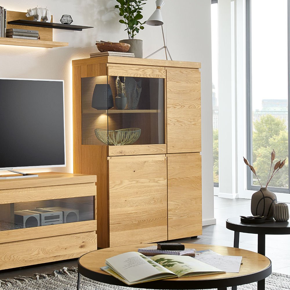 Venjakob Venjakob V-Plus 3000 Glazed Highboard - Old Creamery Furniture