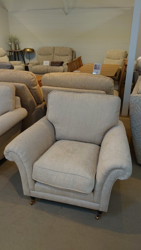 #Parker Knoll Burghley Chair (Fabric) - Old Creamery Furniture