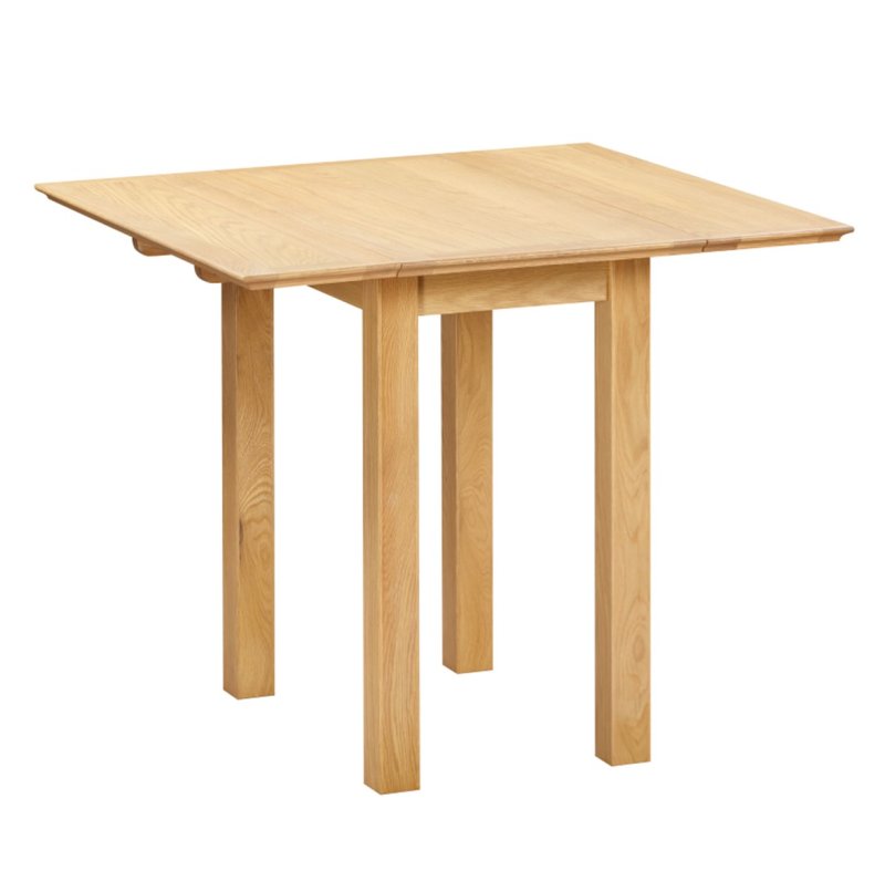 Portland Oak Portland Oak Square Drop Leaf Table - Old Creamery Furniture